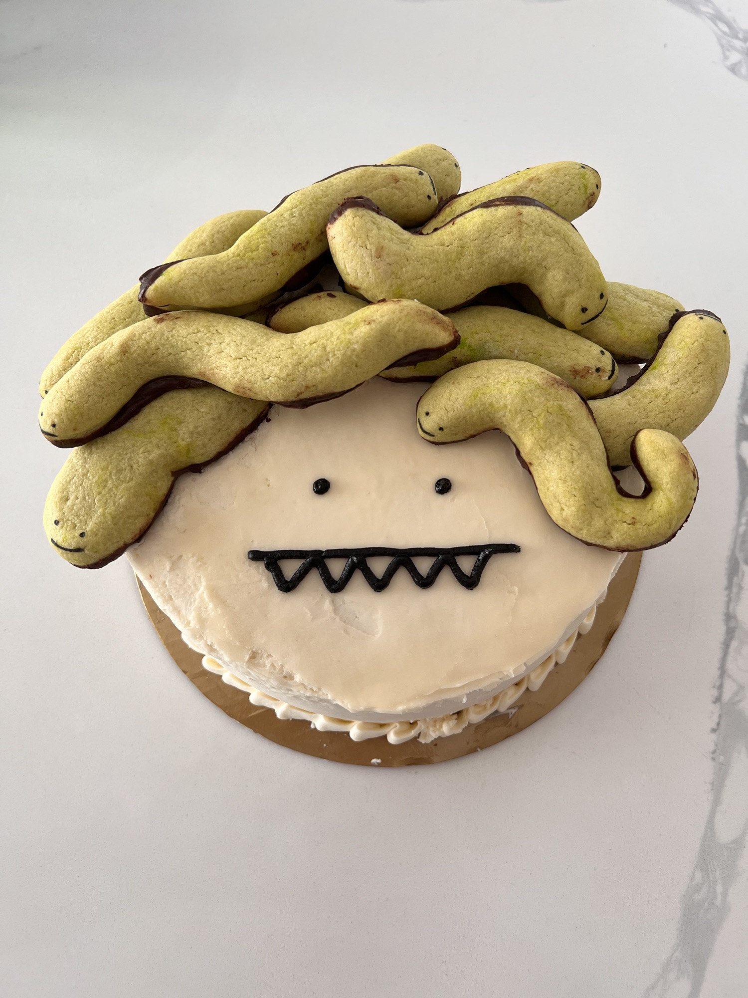 Medusa’s Birthday / Mint Snakes! – I'm Writing A Cookbook!!!